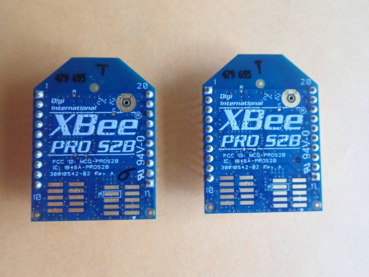Yahoo!オークション - XBEE S2B PRO 2.4GHz無線モジュール 2個セット