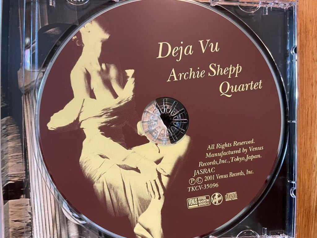 Yahoo!オークション - CD ARCHIE SHEPP QUARTET / DEJA VU