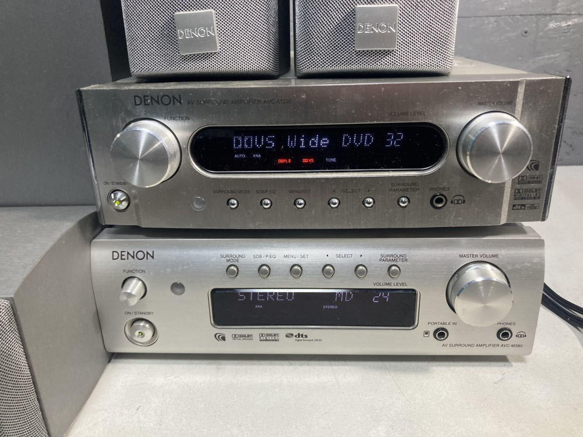 2A25 ホームシアターセット DENON デノン スピーカー ホームシアターシステム AVC-M330 AVC-M380 スピーカー SC-CM330 SC-AM330(DENON)｜売買さ ...