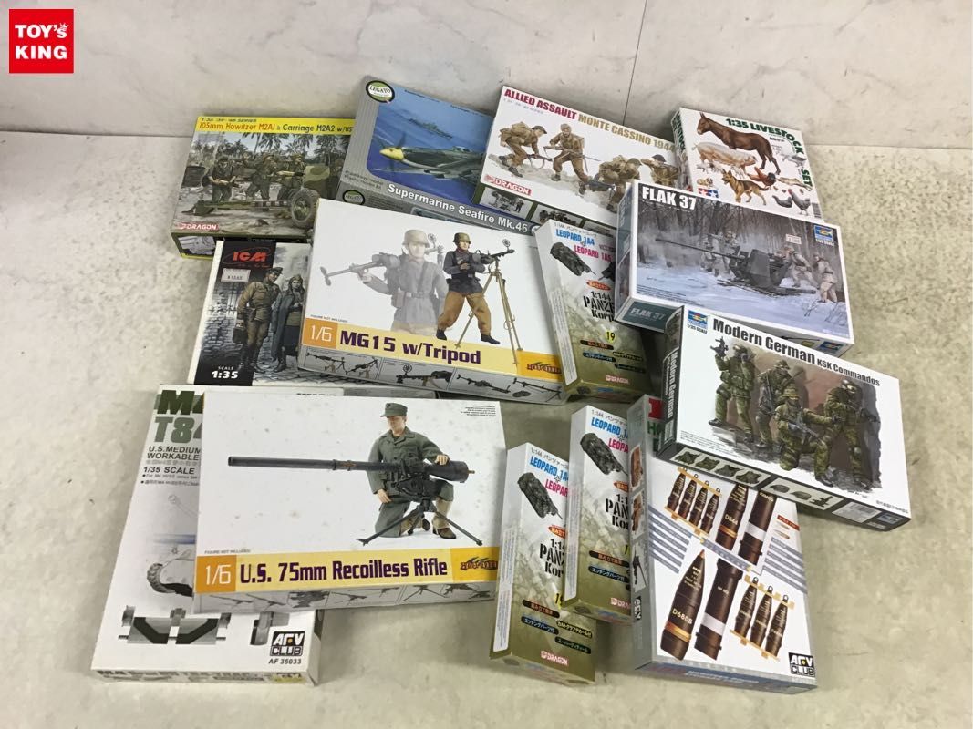 Yahoo!オークション - 1円〜 同梱不可 ジャンク 1/35等 FLAK 37 Modern...