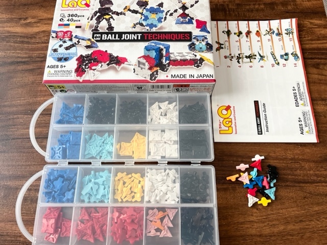 代購代標第一品牌－樂淘letao－LaQ ラキュー ボールジョイント テクニック BALL JOINT TECHNIQUES 欠品なし ケースおまけ 007759