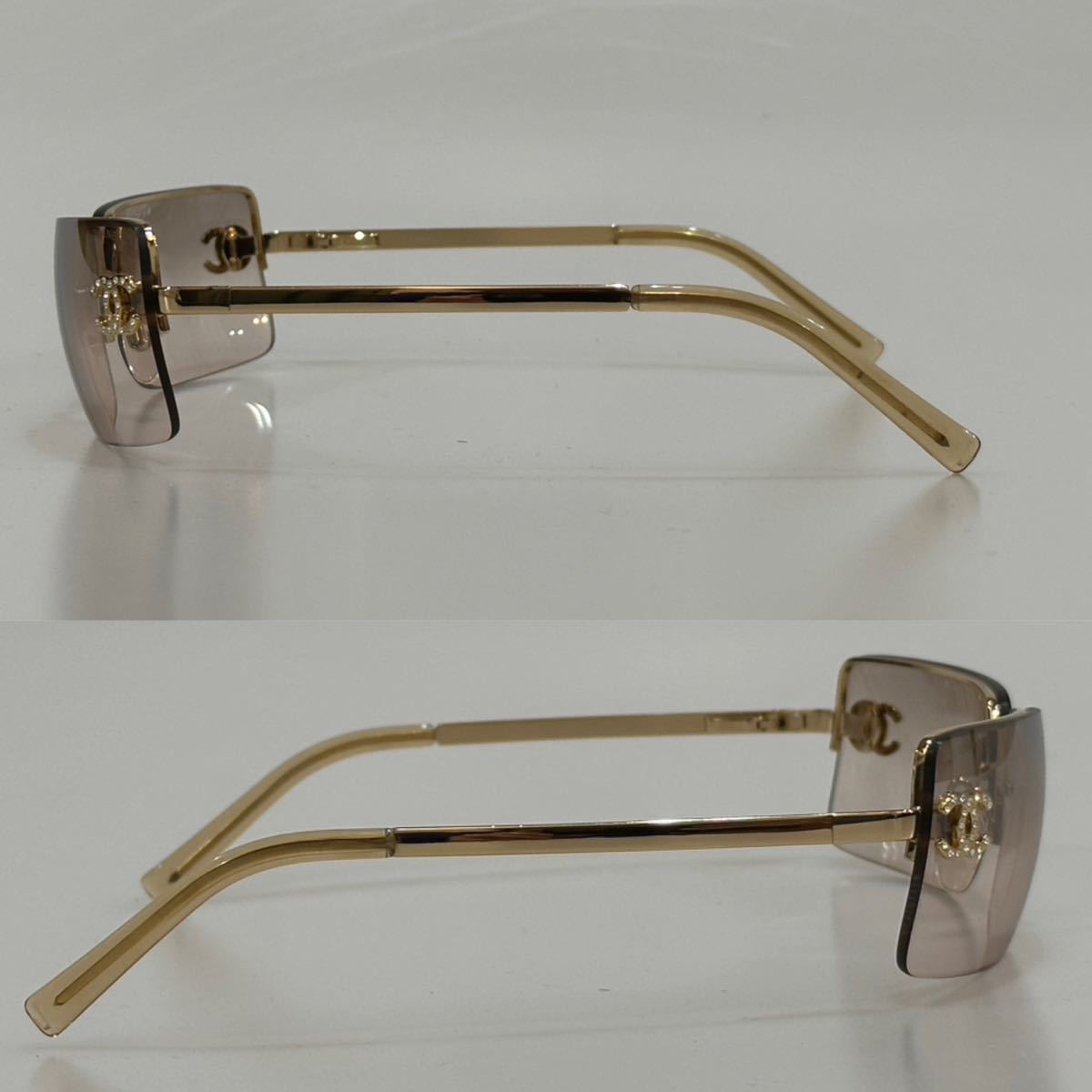 CHANEL シャネル 4104-B c125/8Z 6217 ブラウングラデーション CHANEL シャネル 4104-B c125/8Z 6217 ブラウングラデーション
