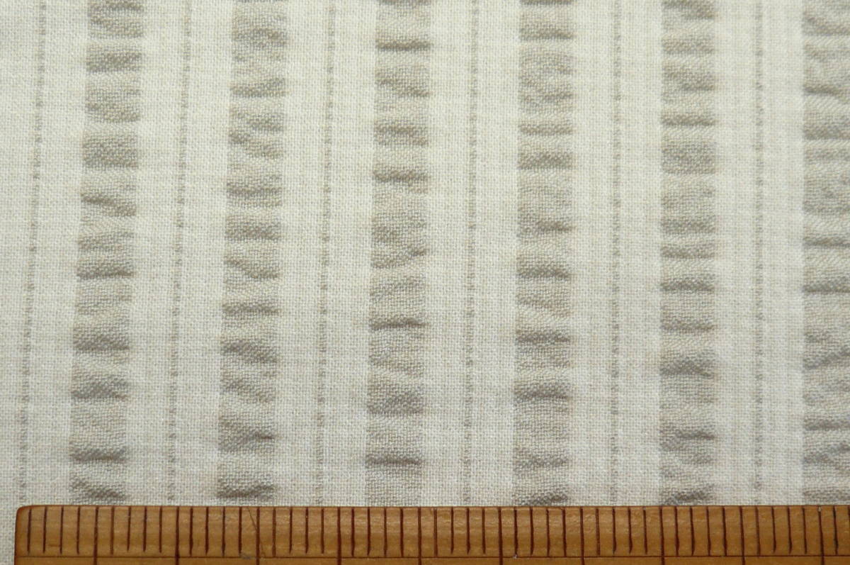 Yahoo!オークション - a840・ラス前・ポリ100%・ライトグレー/オフ白4m...