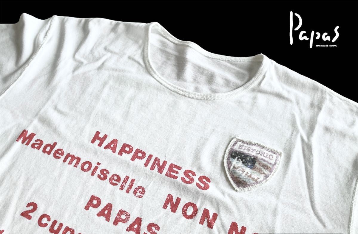 代購代標第一品牌－樂淘letao－【アップリケ&両面プリント】美品 カタログ掲載モデル パパス Papas マドモアゼルノンノン Mademoiselle NONNON