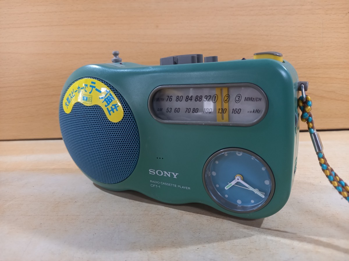 Yahoo!オークション - 【T】SONY ラジオ カセット レコーダー CFT-1 ソ...