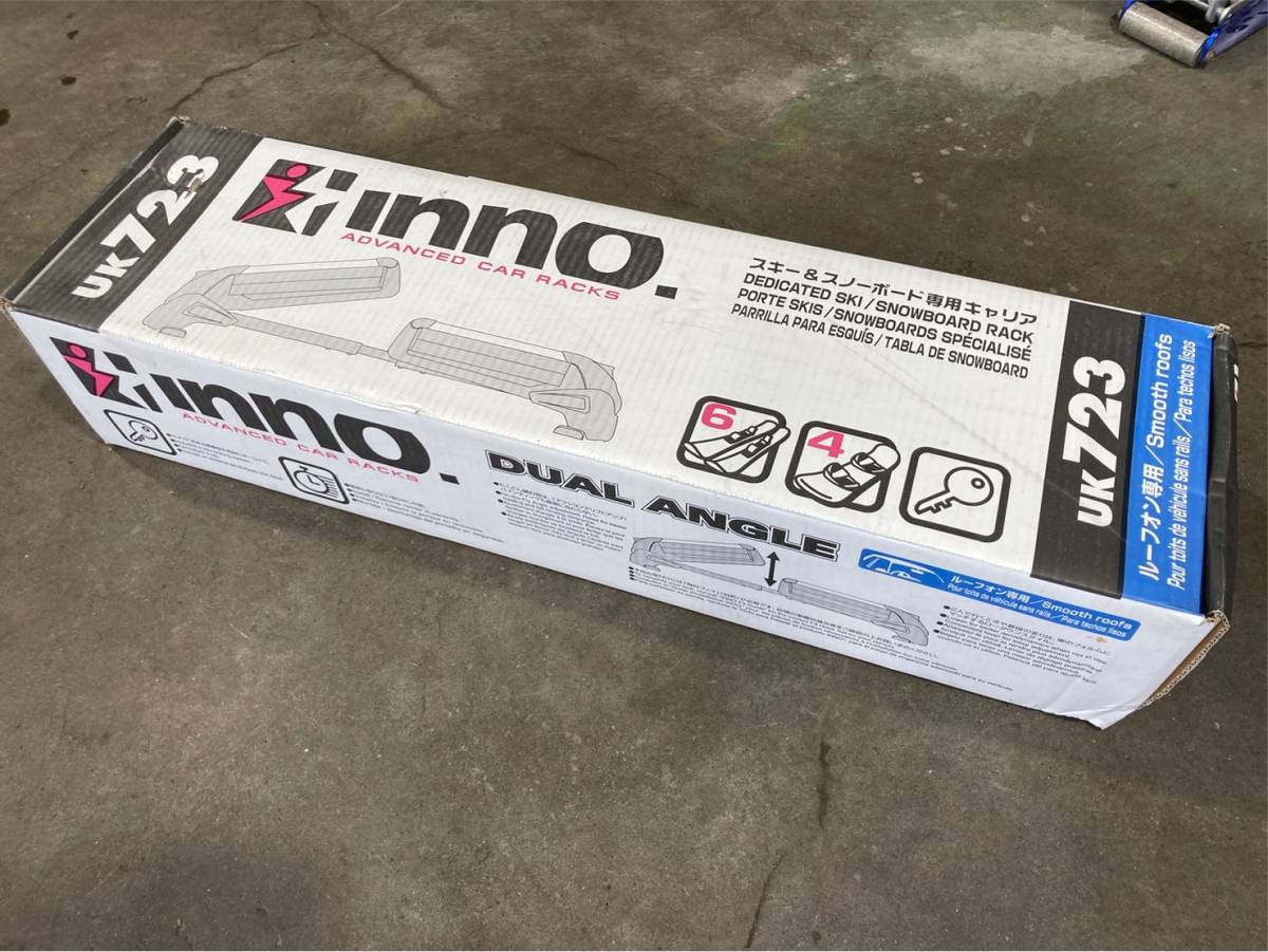 Yahoo!オークション - INNO UK723 イノー デュアルアングル スキーキャ...