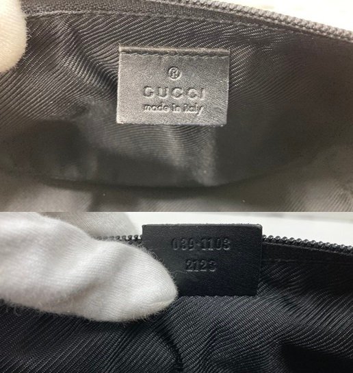 代購代標第一品牌－樂淘letao－GUCCI グッチ アクセサリー ポーチ GG柄 ハンドバッグ 039・1103 2123