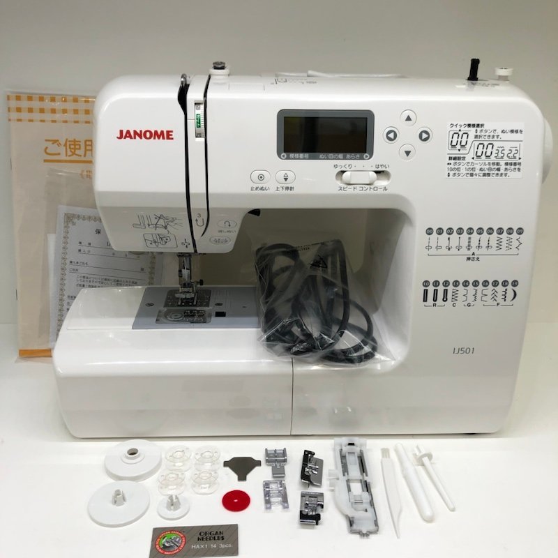 Yahoo!オークション - 230703SK360158 JANOME ジャノメ 808型 IJ501 コ...