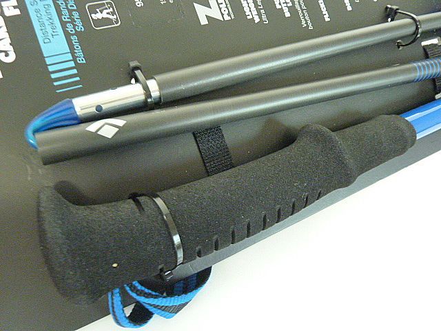 T270① Black Diamond ブラックダイヤモンド DISTANCE CARBON FLZ ディスタンスカーボン 95-110cm 156g ウルトラブルー 登山/トレッキング ...