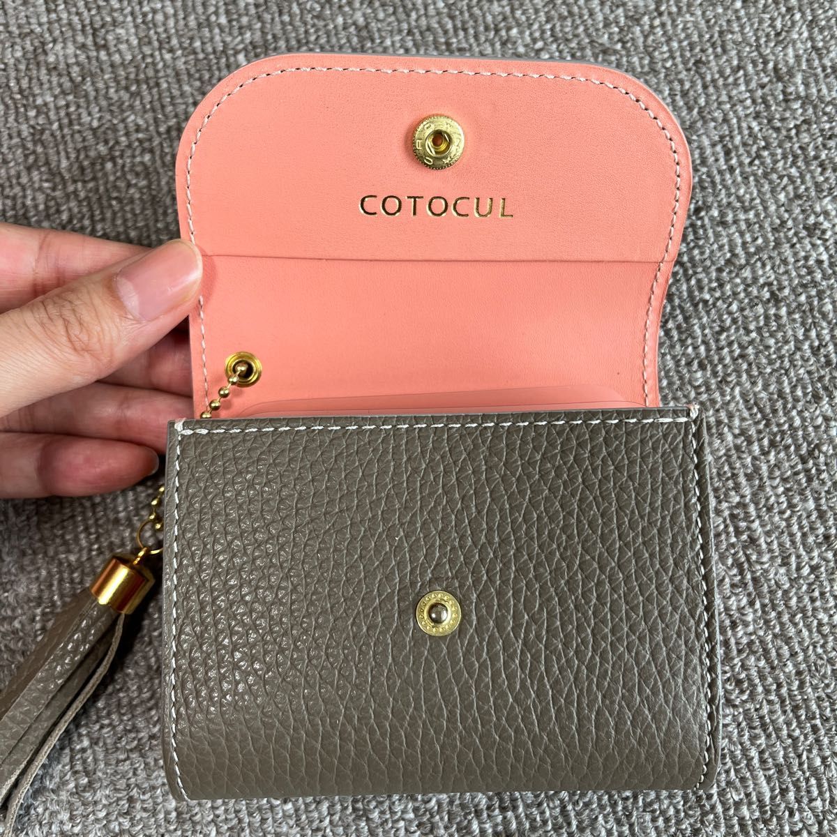 コトカル 財布 桜グレージュ COTOCUL|Yahoo!フリマ(旧PayPay コトカル 財布 桜グレージュ COTOCUL|Yahoo!フリマ(旧PayPay