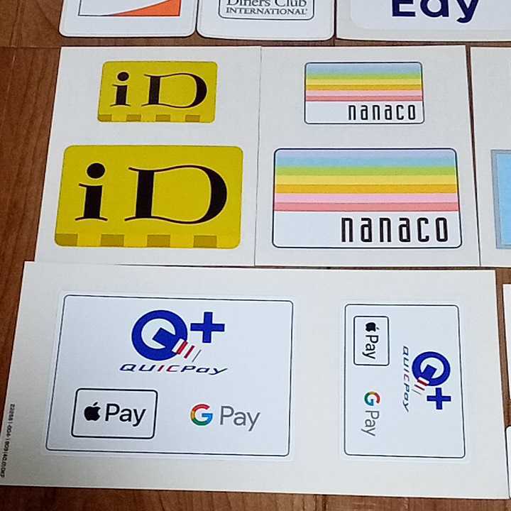 クレジットカード 交通系ICカード デビッドカード QUICPay nanaco WAON PASMO Suica icoca はやかけん ステッカー 非売品(広告、ノベルティグッズ)｜売買さ ...