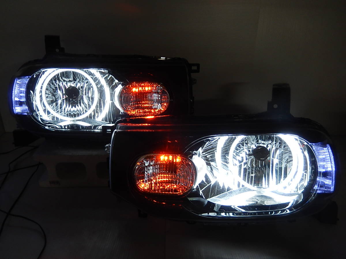 Yahoo!オークション - Z12 キューブ CCFLイカリング ハロゲン ヘッドラ...