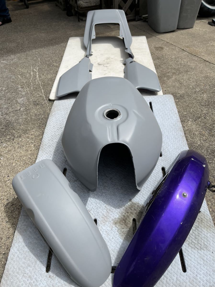 Yahoo!オークション - xjr400 4hm cbx仕様外装一式