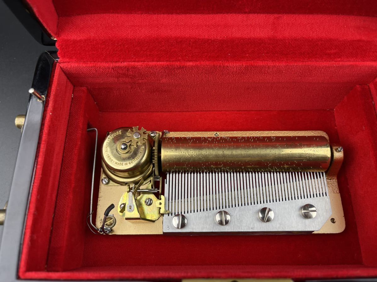 代購代標第一品牌－樂淘letao－【REUGE 】リュージュ オルゴール ジュエリーボックス 4曲 50弁 REUGE Music Box 名画 手直し要 完全売り切り