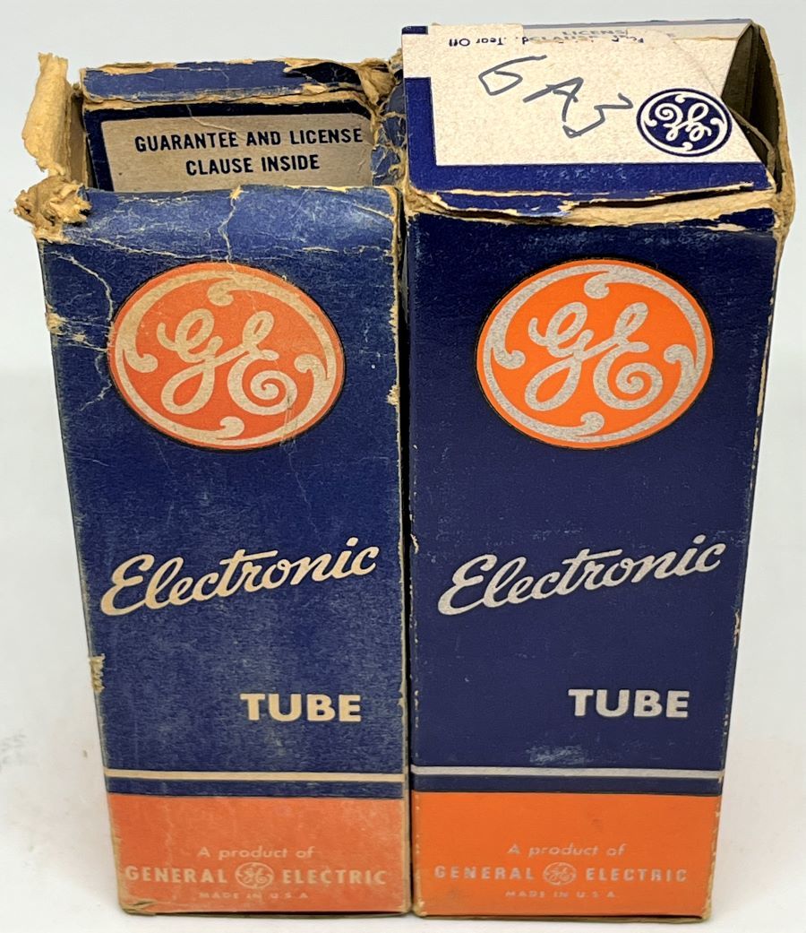 Yahoo!オークション - GE GENERAL ELECTRIC RCA 6A3 2本 動作未確認