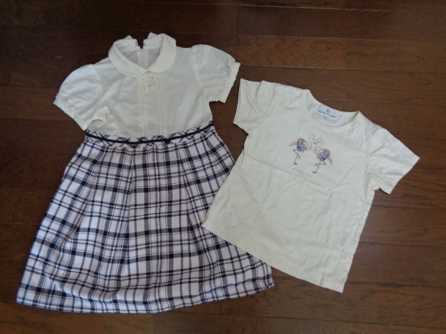 Yahoo!オークション - 組曲 L 120-130 まとめ売り ワンピース Tシャツ ...