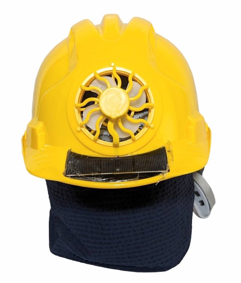 SS12 3点セット 品 空調ヘルメット ABS樹脂 太陽光エネルギー ソーラーパネル 電池不要 扇風機 ソーラーファン付 自転車にも(作業用ヘルメット)｜売買されたオークション情報 ...