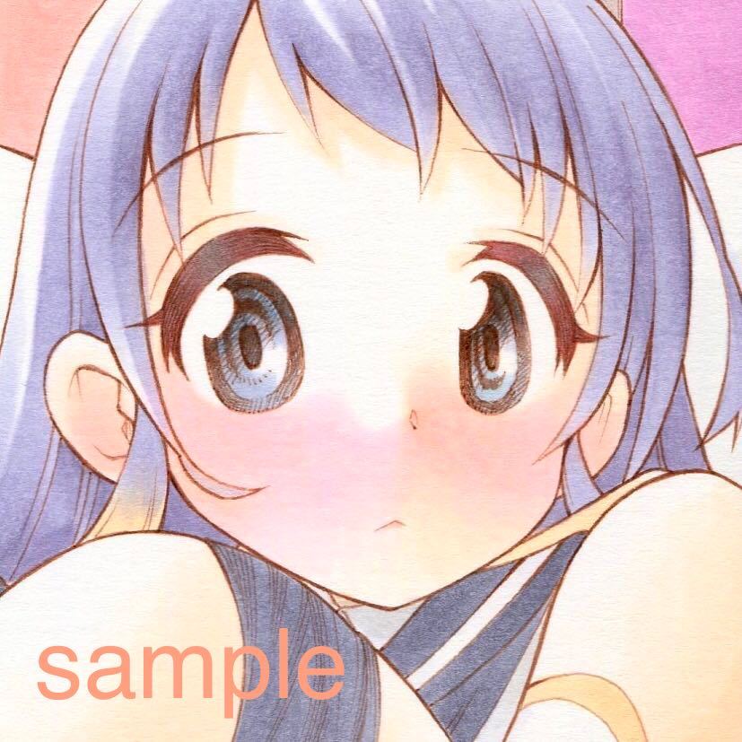 Yahoo!オークション - 同人 手描きイラスト 艦これ 五月雨 艦隊これく...