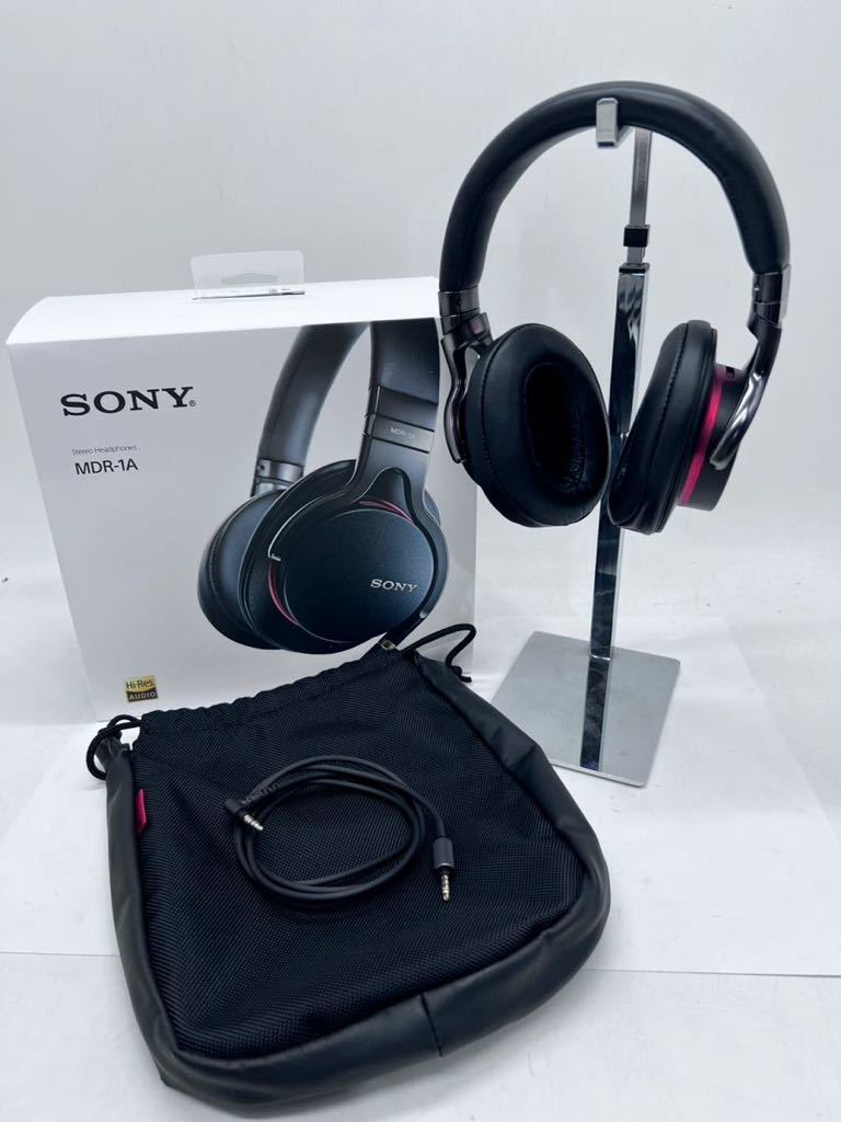 & SONY ソニー ステレオヘッドホン ドーム型 密閉ダイナミック MDR-1A(ソニー)｜売買されたオークション情報、yahooの商品情報をアーカイブ公開 - オークファン（aucfan.com）