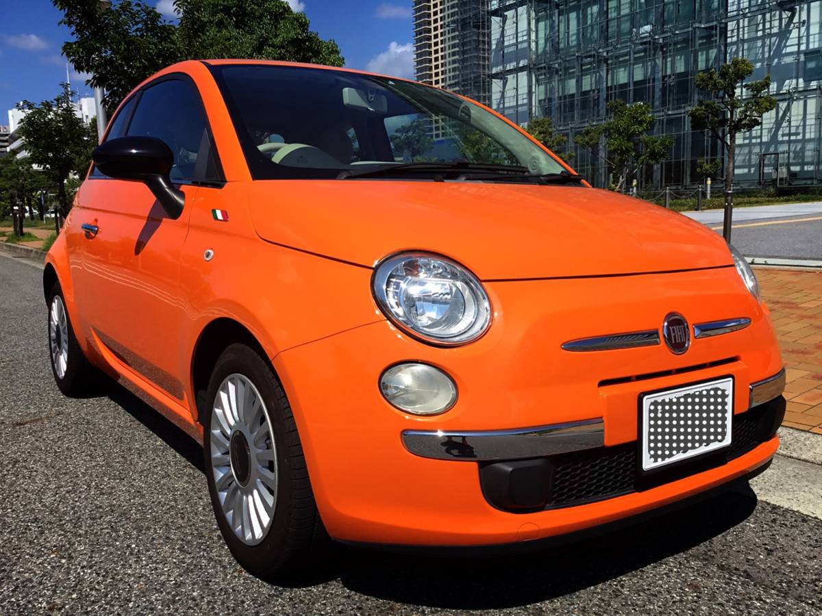 Yahoo!オークション - 売切 23y フィアット500 アランチャ【限定300台...