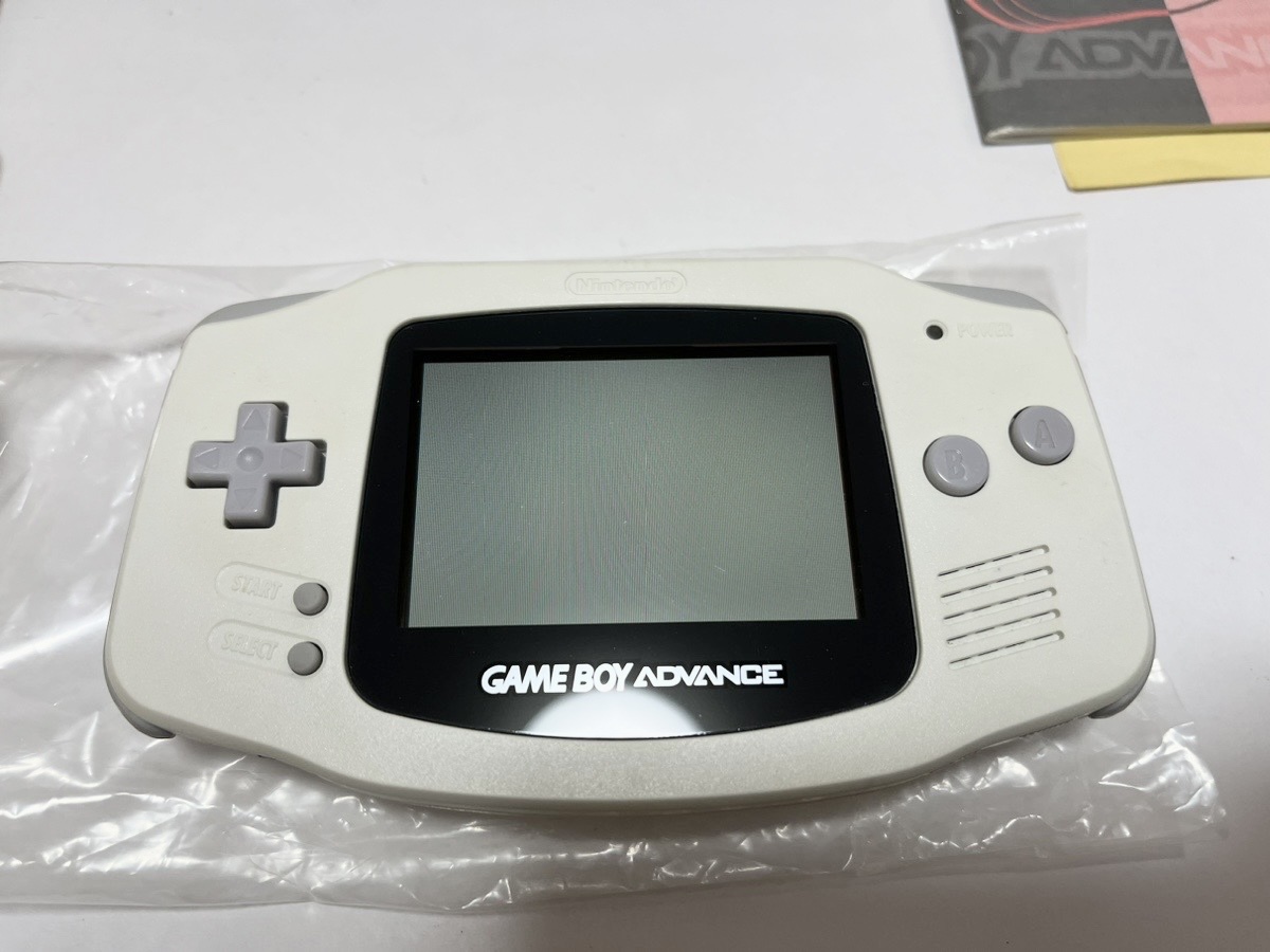 代購代標第一品牌－樂淘letao－【GBA】ゲームボーイアドバンス 本体 ホワイト