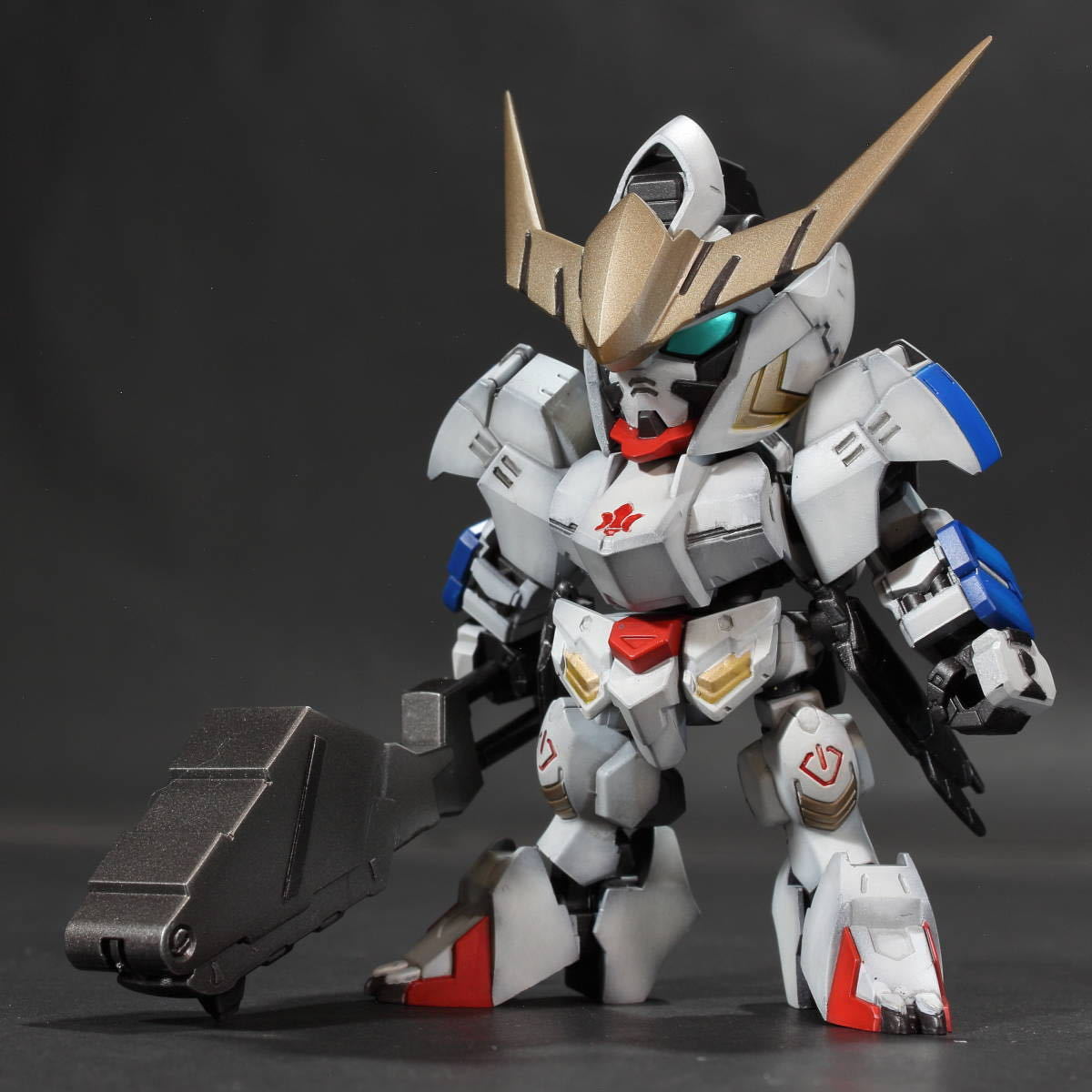 Yahoo!オークション - BB戦士401 ガンダム バルバトス DX 改修 塗装 ...
