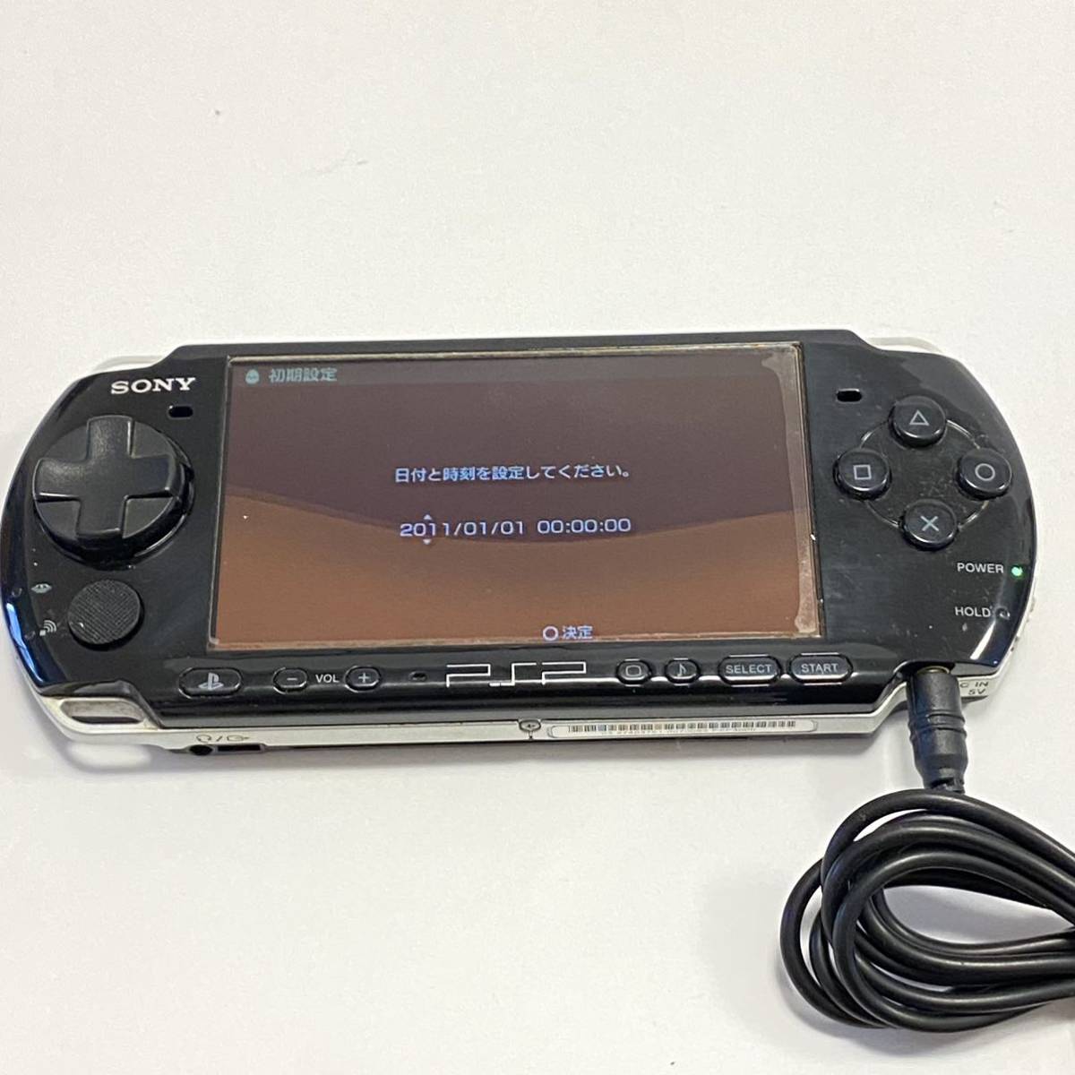Yahoo!オークション - 【S507】PSP本体 充電器 PSP-300 黒