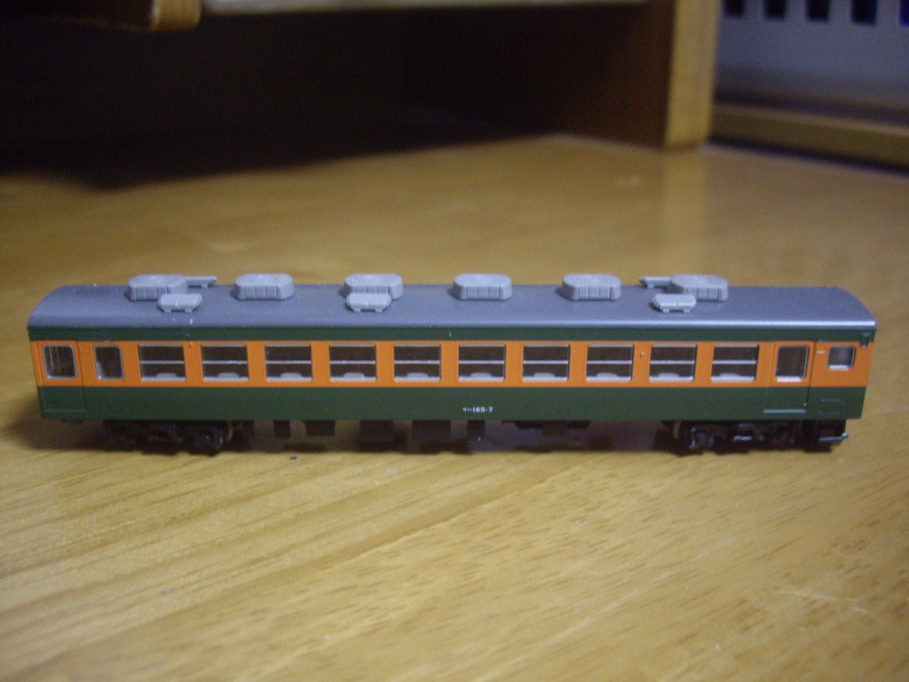 Yahoo!オークション - tomix 165系 湘南色 サハ165-7