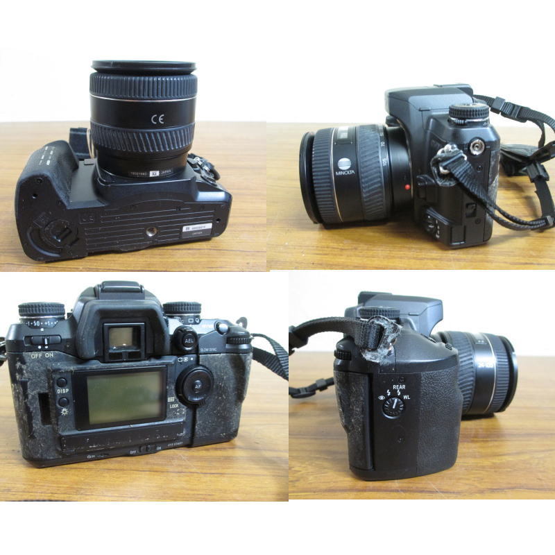 Yahoo!オークション - 【Y10/S】minolta ミノルタ カメラ α-7 レンズ ...