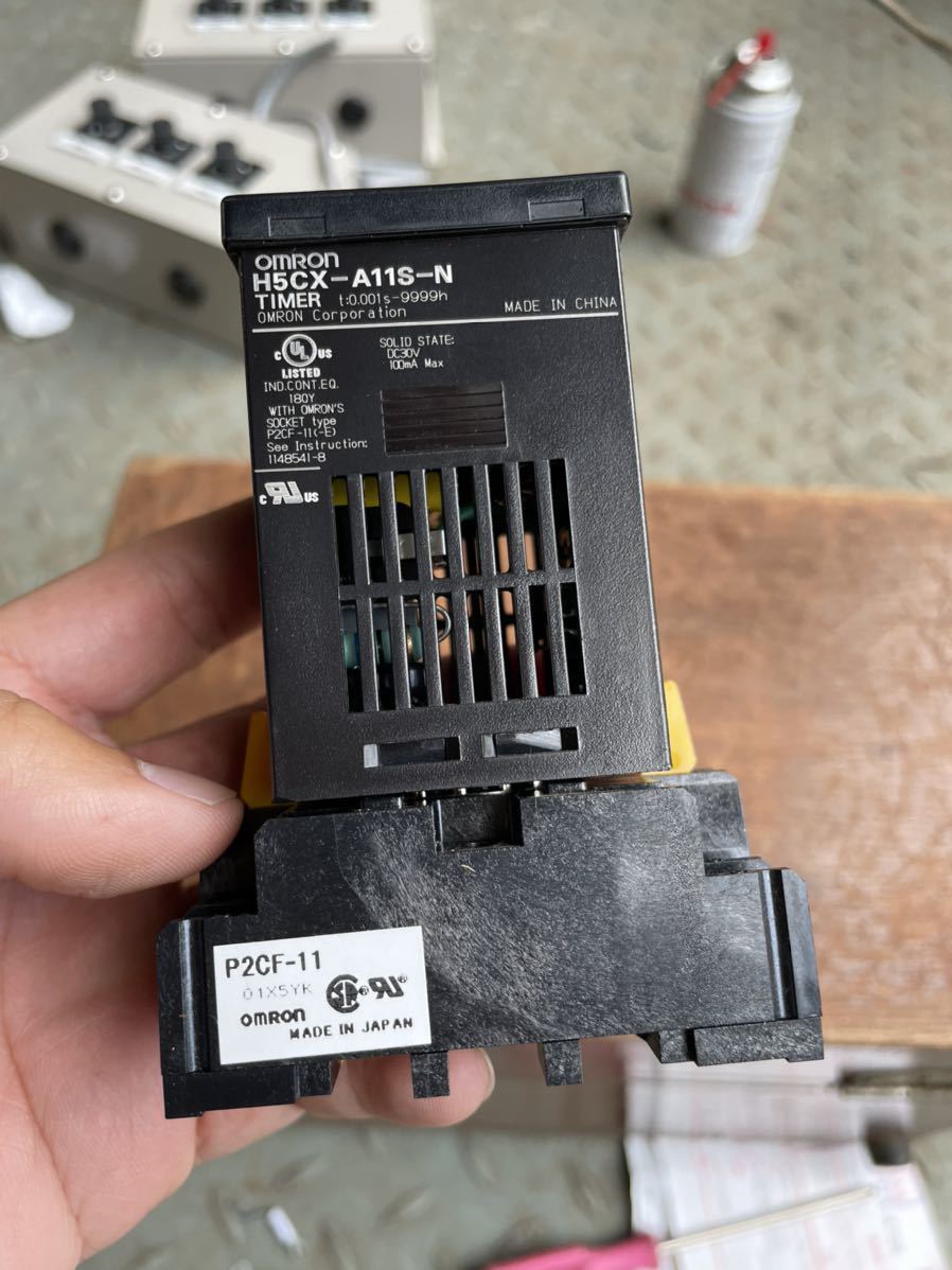 代購代標第一品牌－樂淘letao－オムロン(OMRON) H5CX-A11S-N デジタルタイマ ソケット11ピン。新品同様。未使用. 確認環境なく動作未確認となります。