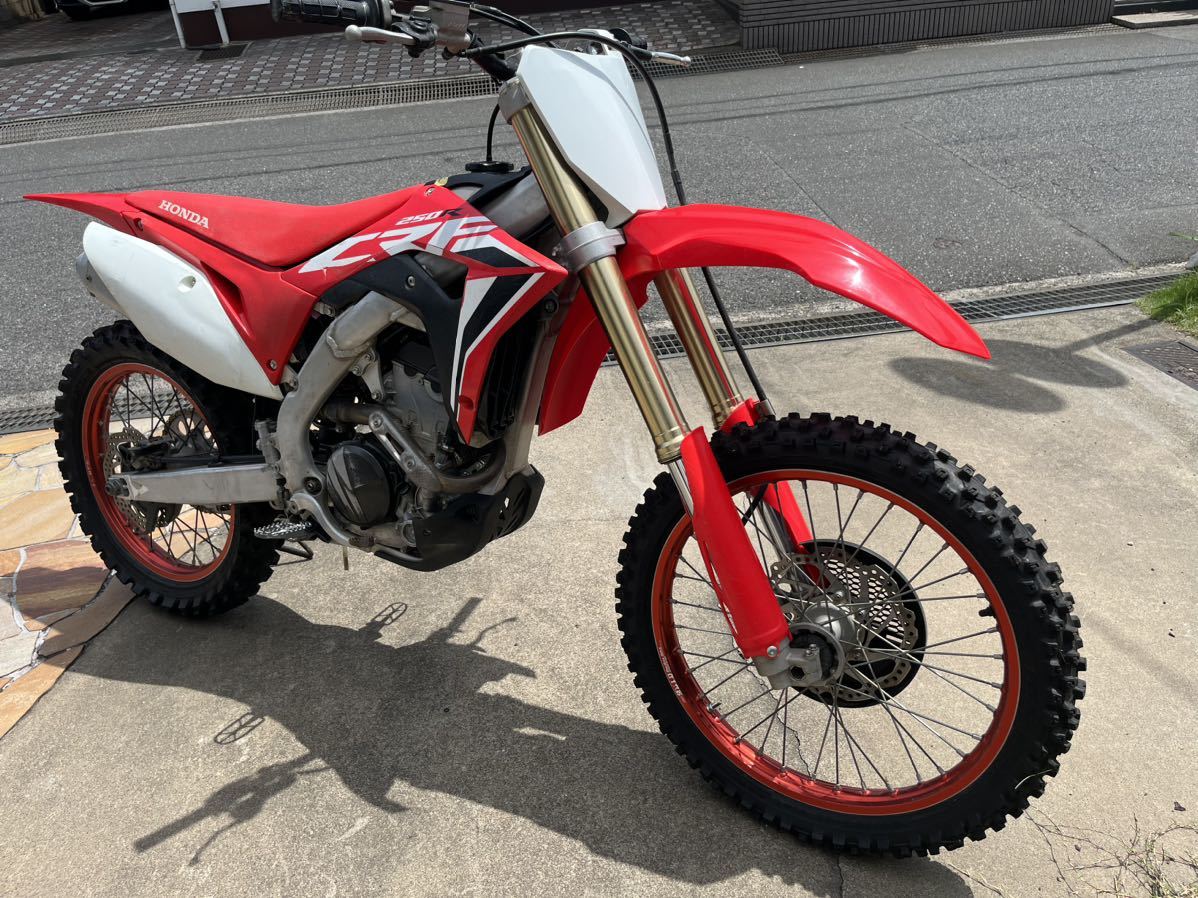 Yahoo!オークション - 2020年式 CRF250R 広島 三重 セル付き ホンダ HR...