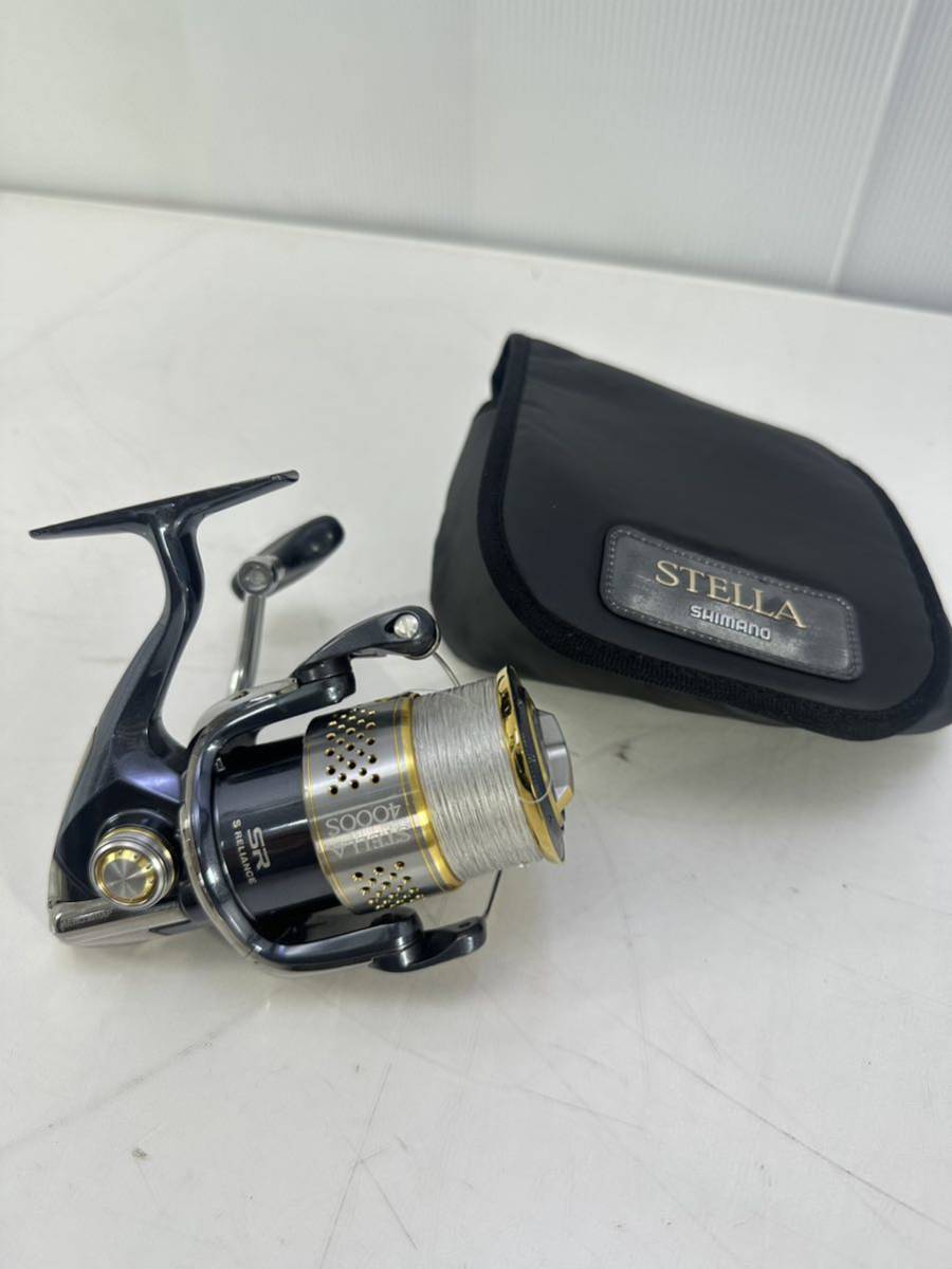 代購代標第一品牌－樂淘letao－SHIMANO シマノ スピニングリール STELLA ステラ SR 4000S 中古品 (#2526