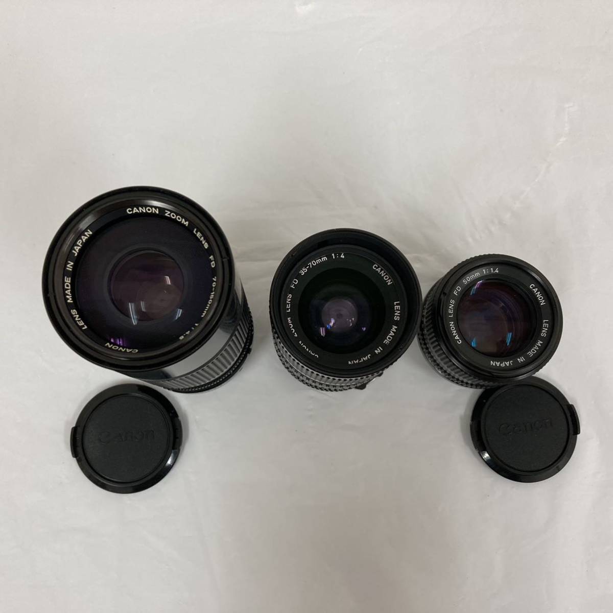 代購代標第一品牌－樂淘letao－650 キャノン カメラ レンズ スピードライト 8点 おまとめ AE-1 レンズ A-1 本体 50mm 1:1.4 35-75mm 70-150mm F1 ...