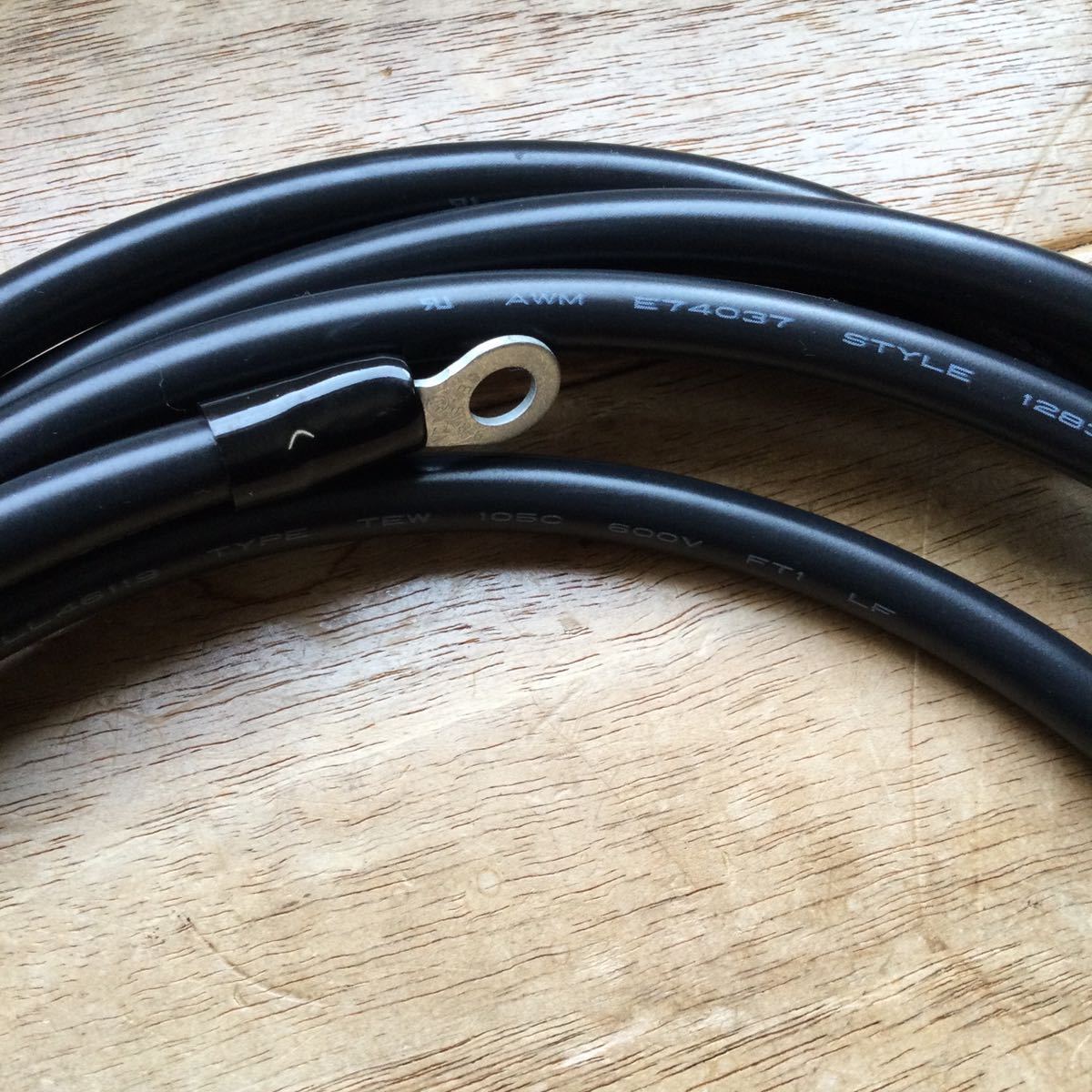 Yahoo!オークション - AWG8 8SQケーブル 日立電線 UL1283 PVCワイヤ 3....