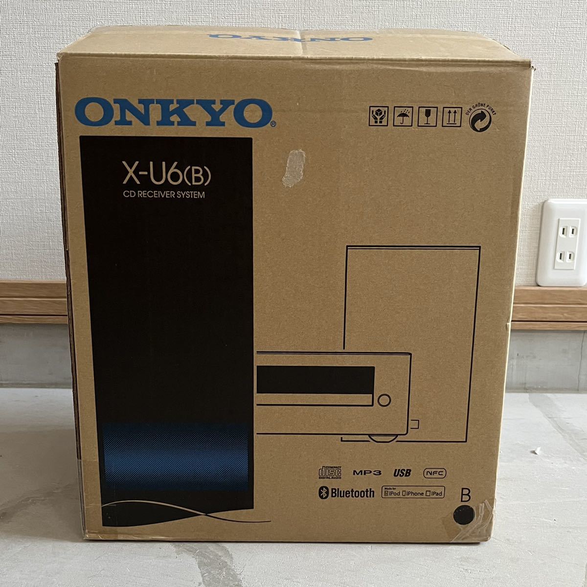 Yahoo!オークション - ONKYO オンキョー X-U6ブラックミニコンポ CDレ...