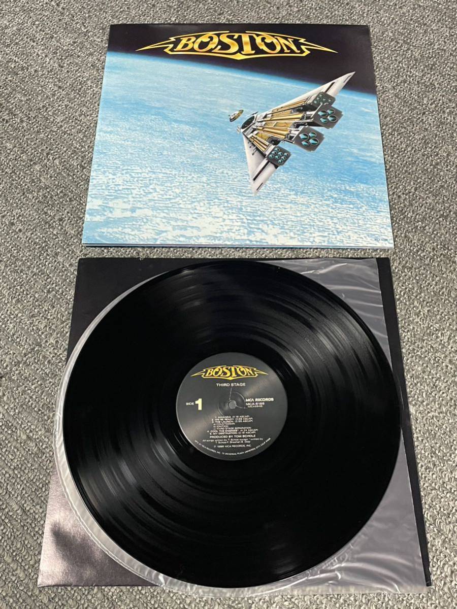 Yahoo!オークション - 422 レコード LP BOSTON ボストン THIRD ST...