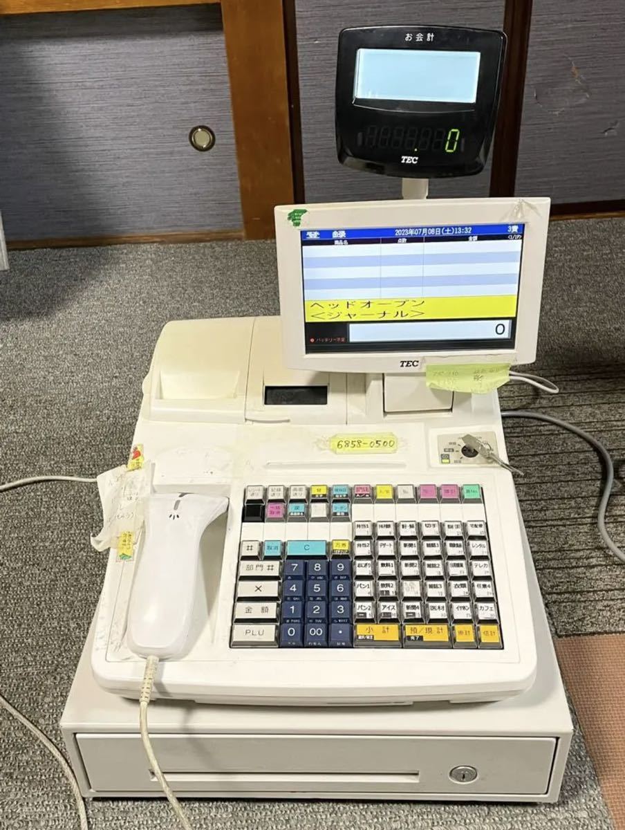 Yahoo!オークション - K1 東芝テック TEC 電子レジスター MA-2055-V2-R