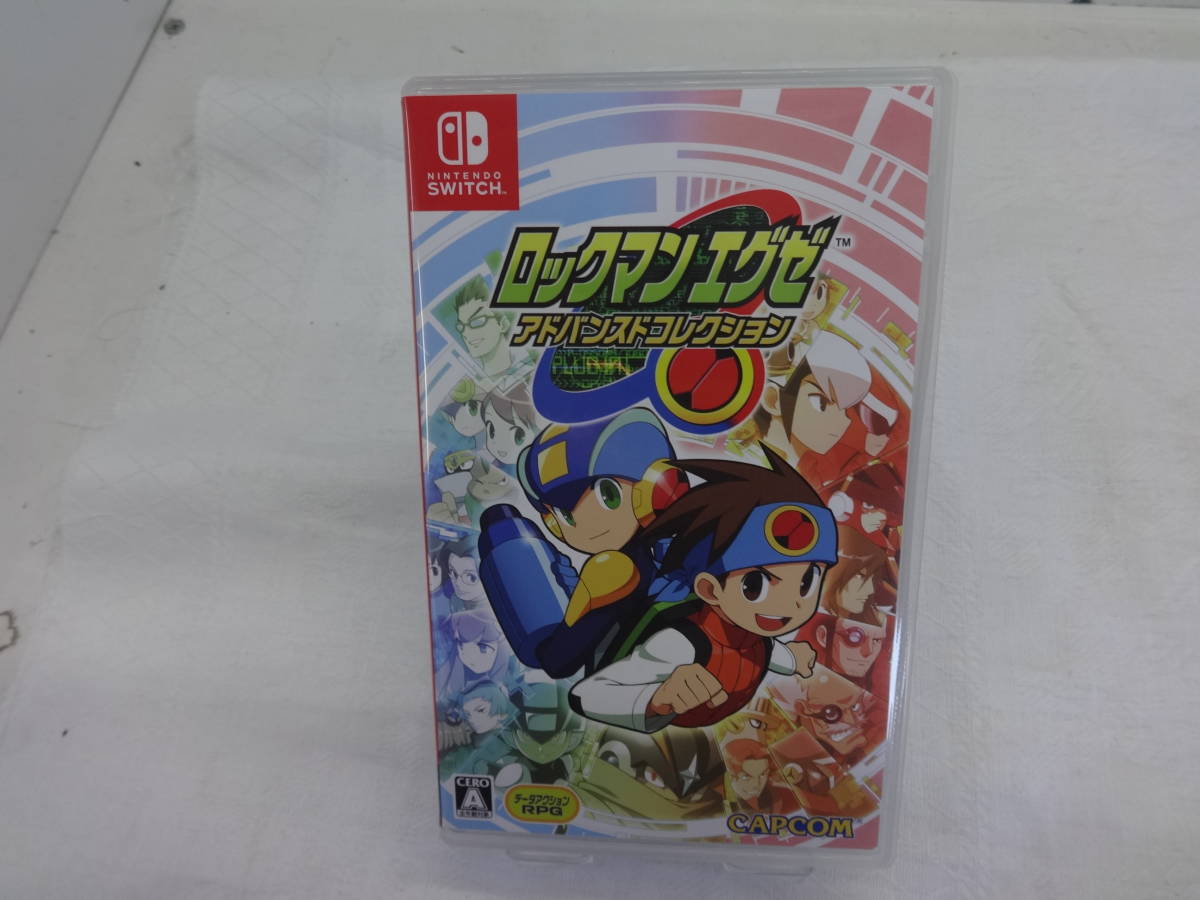 Yahoo!オークション - T866 スイッチソフト ロックマンエグゼ アドバン...