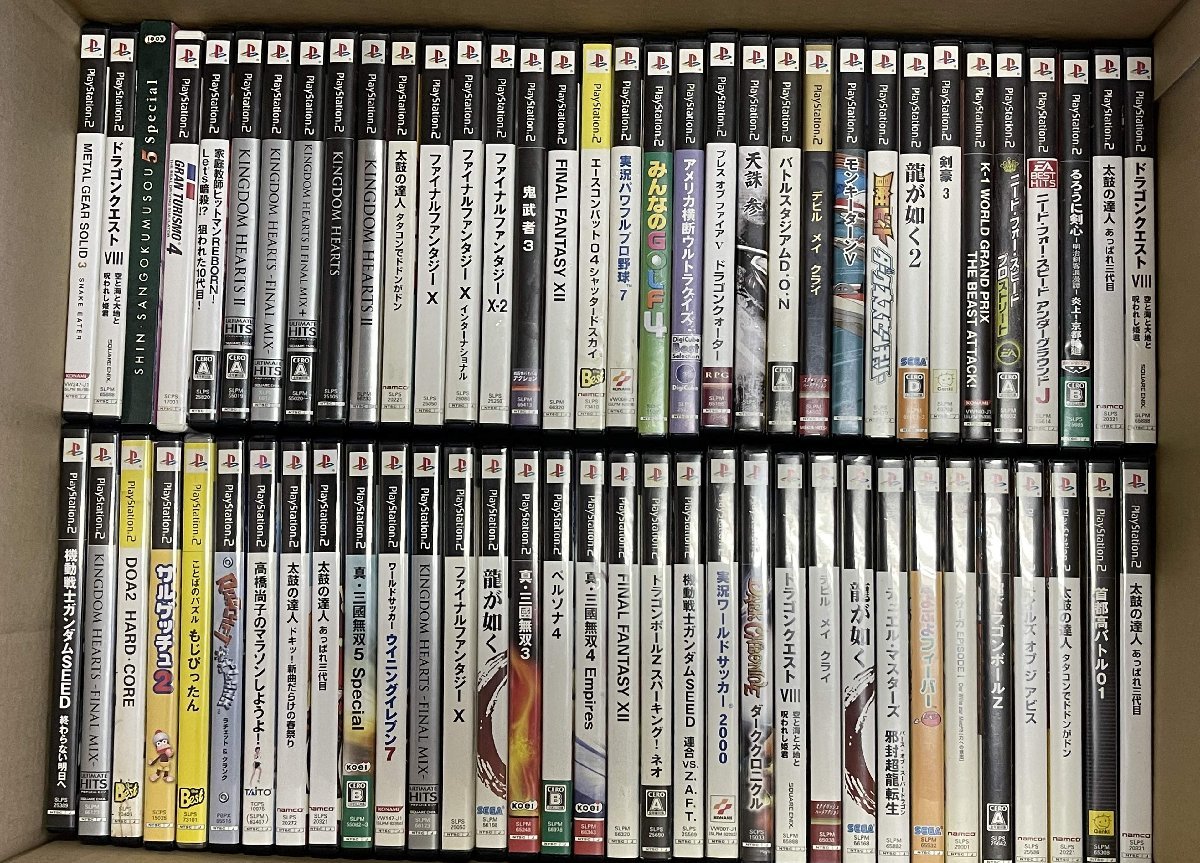 代購代標第一品牌－樂淘letao－送料1000円（一部地域を除く） ジャンク PS2ソフト 172本 セット （2） N