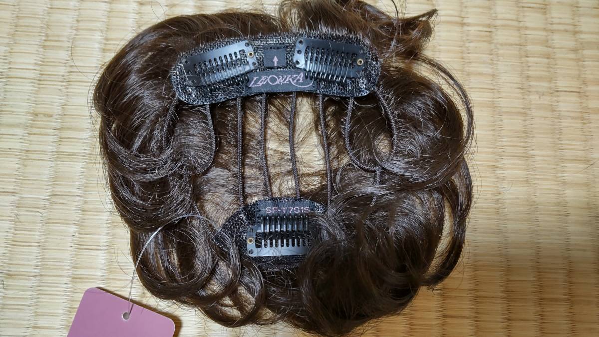 Yahoo!オークション - 未使用品 LEONKA レオンカ 部分ウイッグ SF-T701...