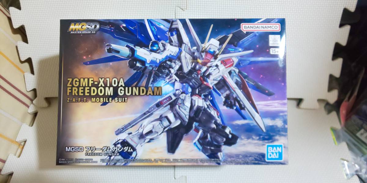 Yahoo!オークション - バンダイ MG MGSD フリーダムガンダム ZGMF-X10A...