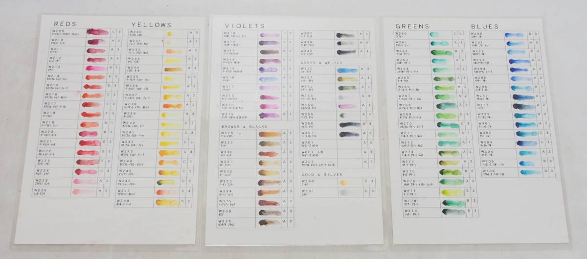AZ-370 Holbein ホルベイン 透明 水彩 絵具 HWC 108 colors Set 全 108色 4種 欠品色有り 現状 / 画材 絵の具 5mチューブ(水彩絵の具)｜売買された ...