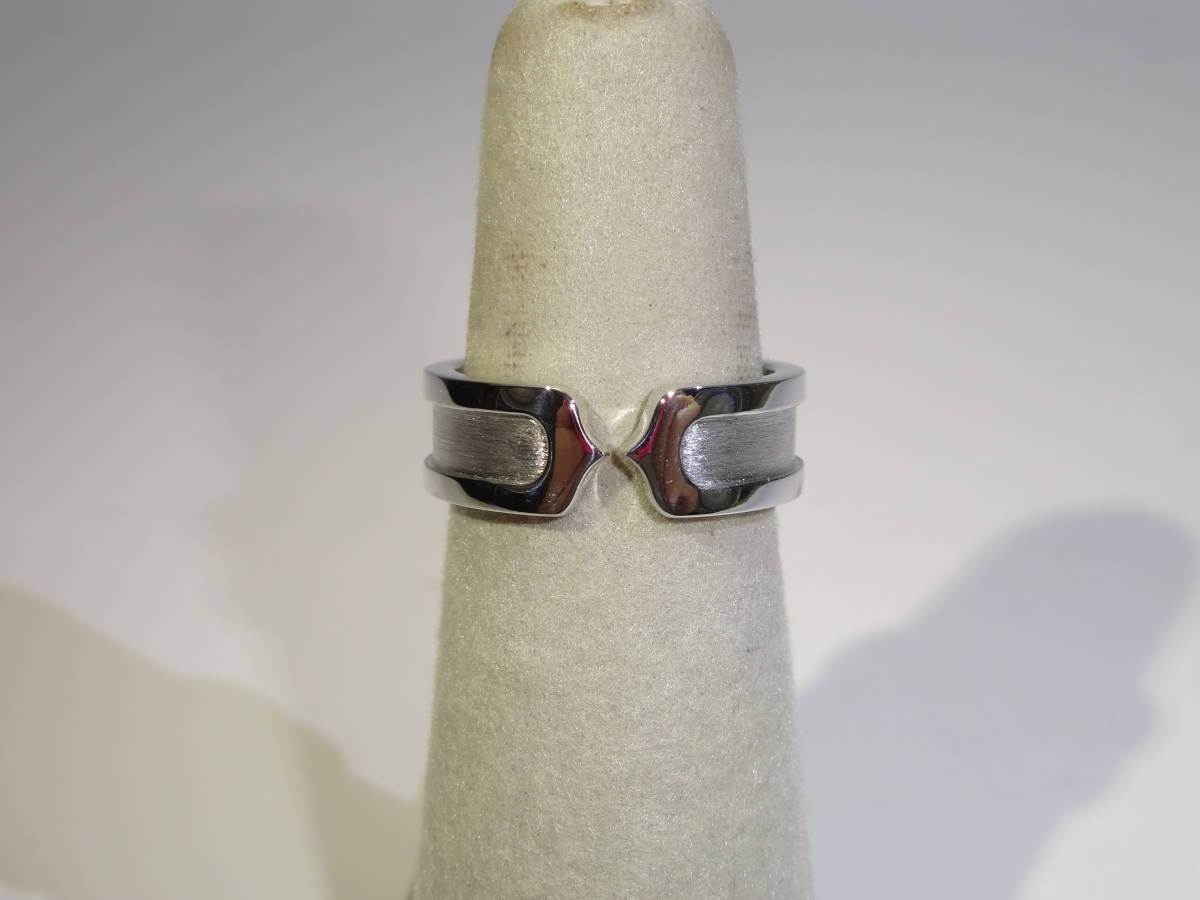 カルティエ 2C 750 K18WG ＃52 約11.5号位 約7.9g位 仕上済 リング 232o(ホワイトゴールド)｜売買されたオークション情報、yahooの商品情報をアーカイブ公開 ...