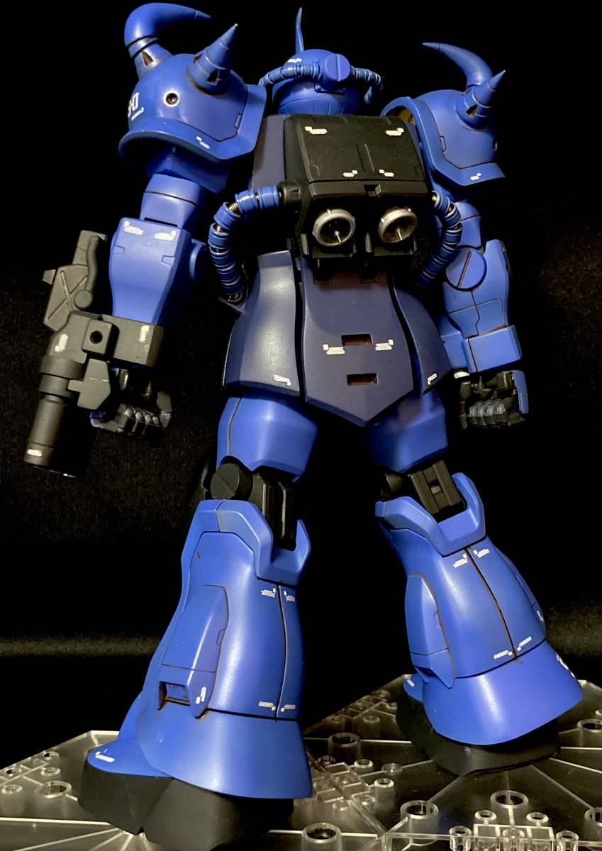 1/100 MG グフカスタム MS-07B-3 ランバ ラル仕様 徹底改修塗装済完成品 ガンダム MS08小隊(完成品)｜売買されたオークション情報、yahooの商品情報をアーカイブ公開 ...