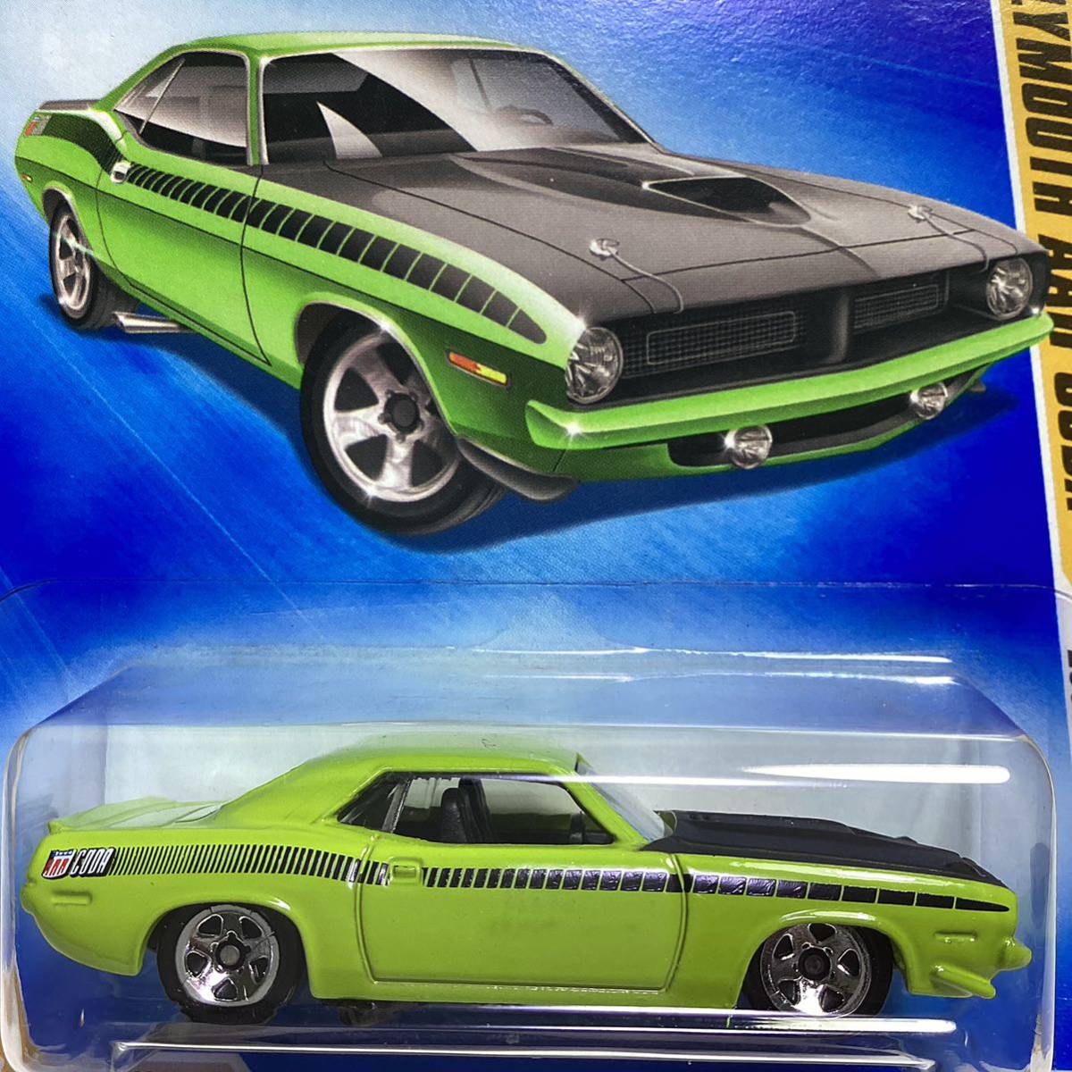 Yahoo!オークション - ホットウィール '70 プリマス AAR クーダ バラ...