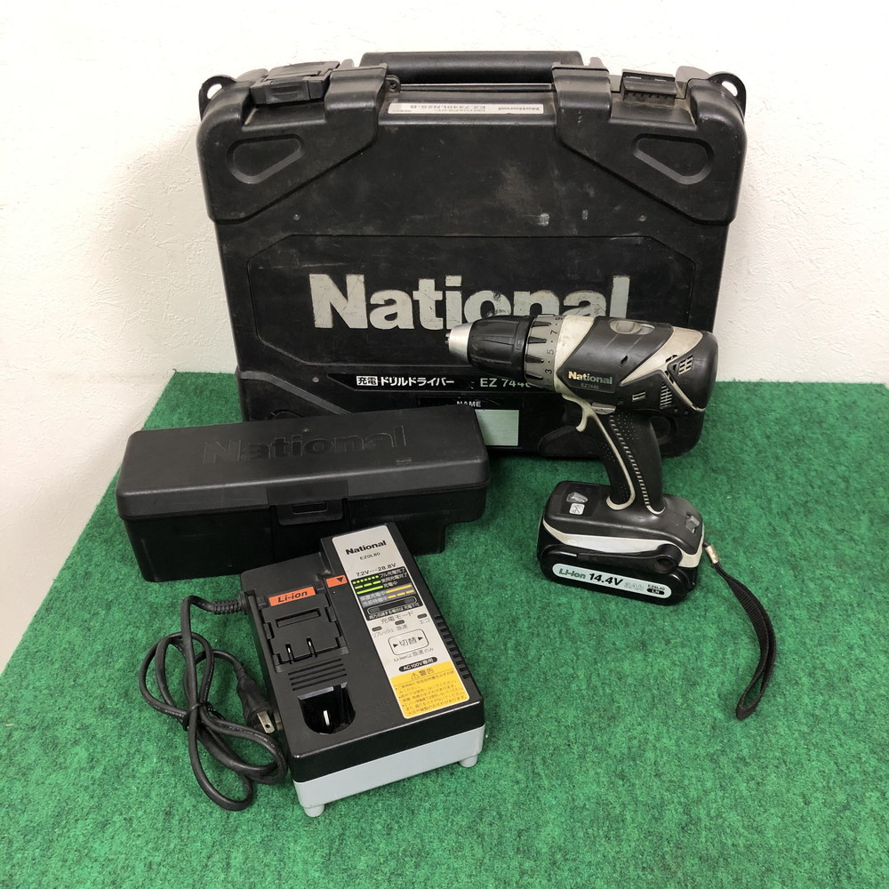 ジャンク National ナショナル 14.4V 充電ドリルドライバ EZ7440 現状品 N0713_5_40h(本体)｜売買されたオークション情報、yahooの商品情報をアーカイブ公開 ...