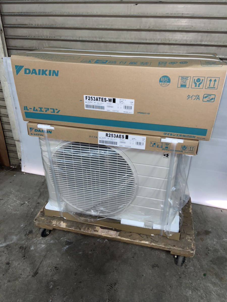Yahoo!オークション - 【未使用保管品】 ルームエアコン DAIKIN F253AT...