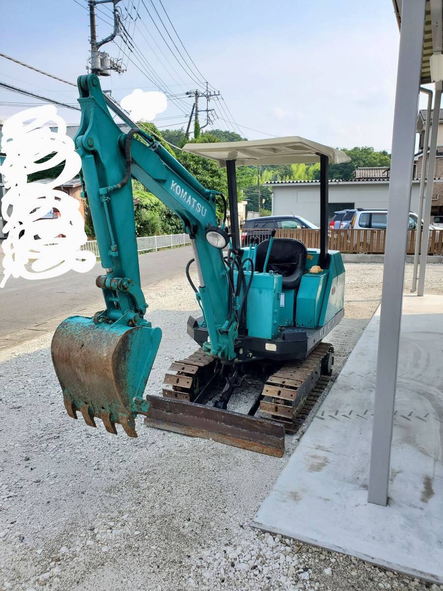 コマツPC05-5型 ミニユンボ 油圧ショベル 1313時間(建設機械、重機)｜売買されたオークション情報、yahooの商品情報をアーカイブ公開 - オークファン（aucfan.com）