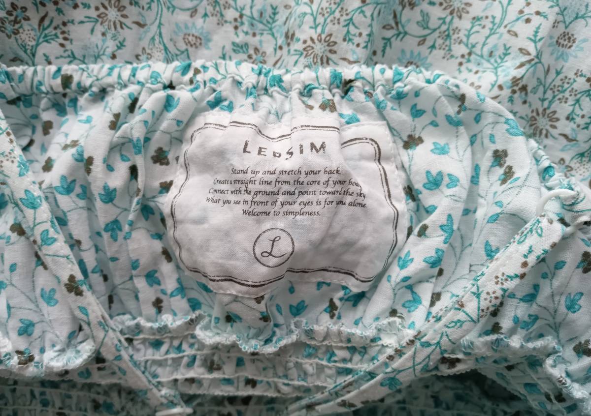 Yahoo!オークション - ㈱ポイント『LEPSIM 小花柄キャミソール 綿麻』F