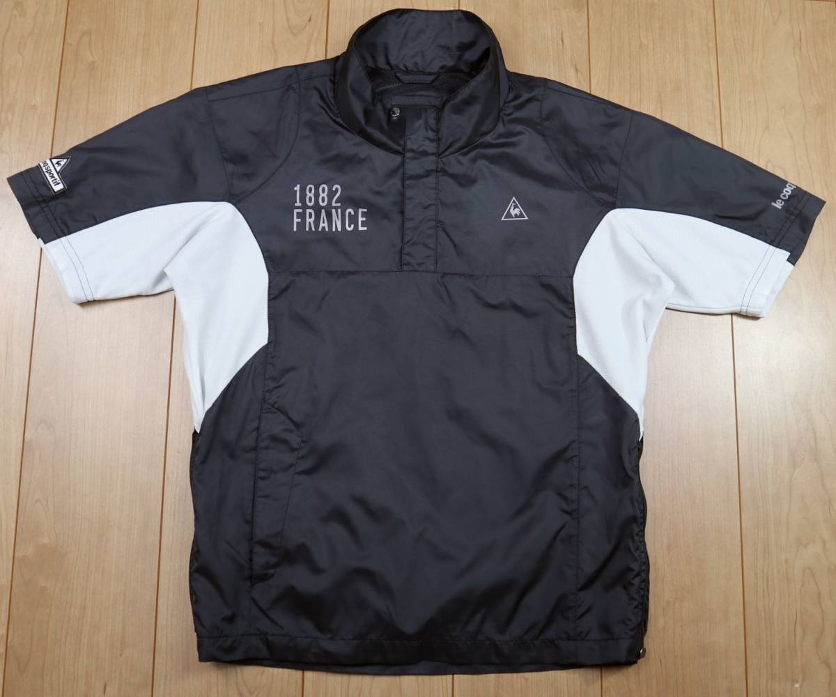 le coq sportif GOLF COLLECTION ルコック ゴルフ ハーフジップ半袖ウィンドジャケット/スニードジャック/Lサイズ(ルコック)｜売買されたオークション情報 ...
